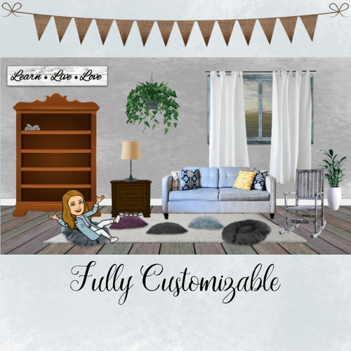 Bitmoji Virtual Classroom - Decades (1900-1940s)