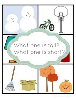 Tall & Short, speech therapy, language therapy, grammar,