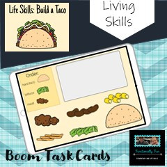 Life Skills: Build a Sandwich Boom Card