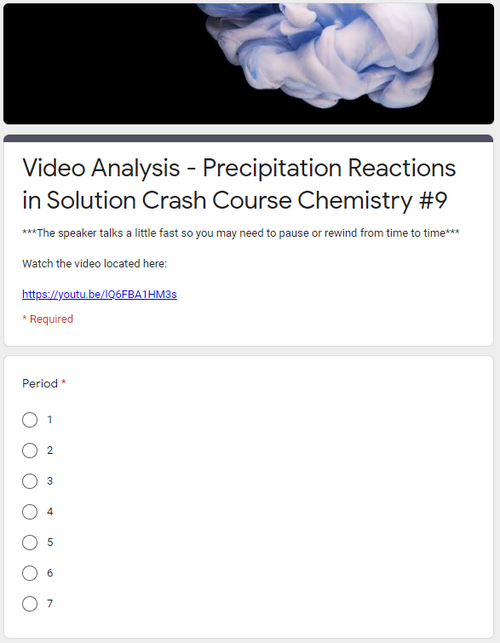 Video Analysis - Acid-Base Reactions in Solution Crash Course Chemistry 8