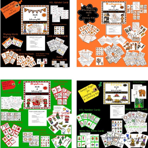 ASL Literacy Bundle - Amped Up Learning