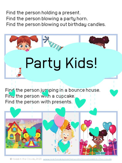 Post-noun Elaboration - Monster Party