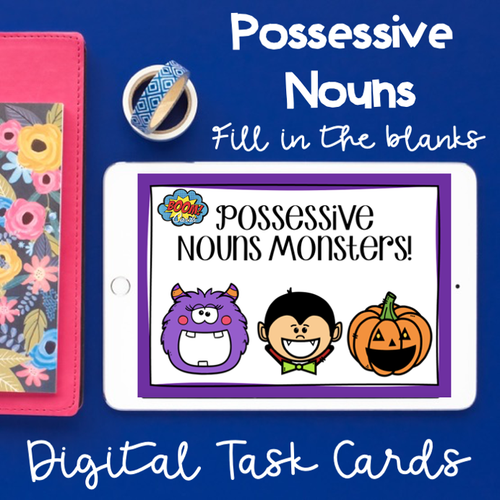 Halloween Boom Cards - Possessive Nouns - Amped Up Learning