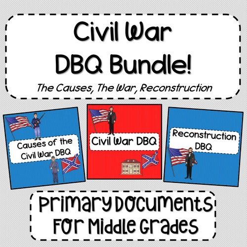 Civil War DBQ Bundle - Amped Up Learning