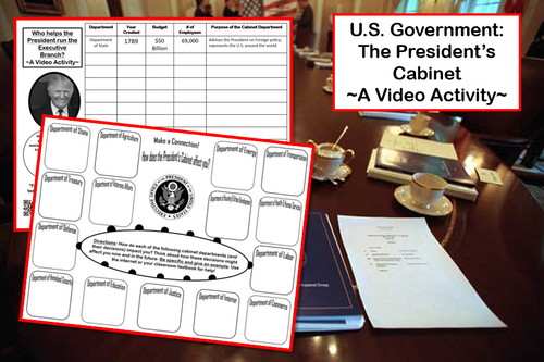 Video Lesson: The President's Cabinet - Amped Up Learning