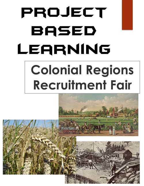 13 Colonies Recruitment Fair: A Colonial America PBL - Amped Up Learning