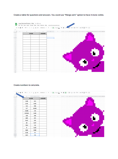 How to create a Pixel Art Mystery Picture + Spaceman Operations with ...