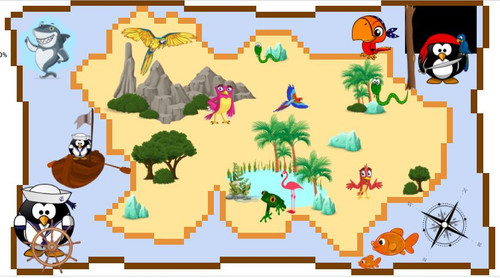 Winter Treasure Hunt Evaluating Algebraic Expressions Among Us Inspired