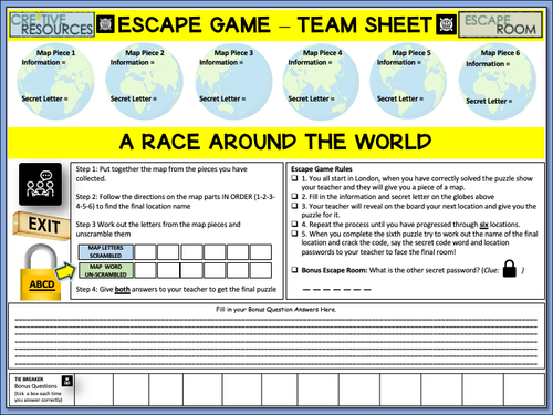 Fun End of Year Escape Room - Amped Up Learning