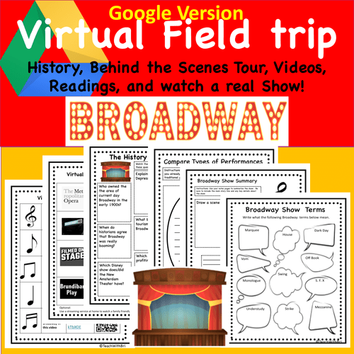 Virtual Field Trip to Broadway or the Opera