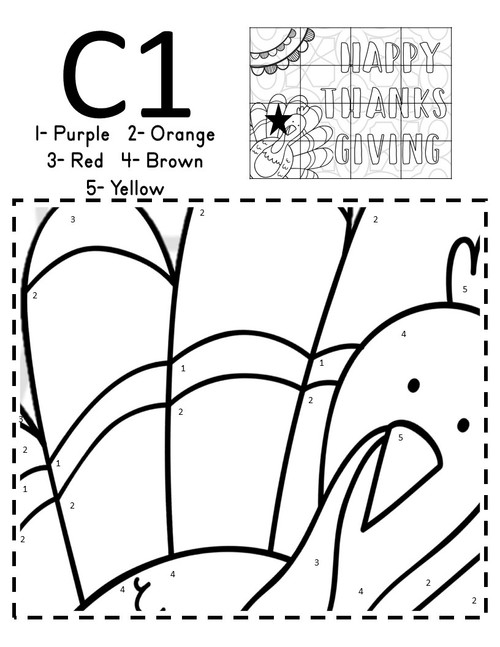 Thanksgiving Collaborative Poster - Amped Up Learning