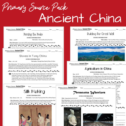 Ancient China Digital Breakout