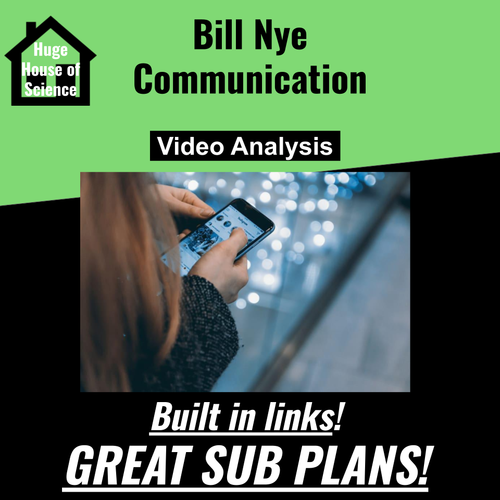 Bill Nye - Deserts Google Form (Great sub plans or distance learning!)