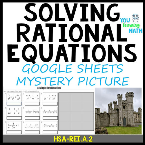 Solving Quadratic Equations by Factoring - Google Sheets Mystery ...