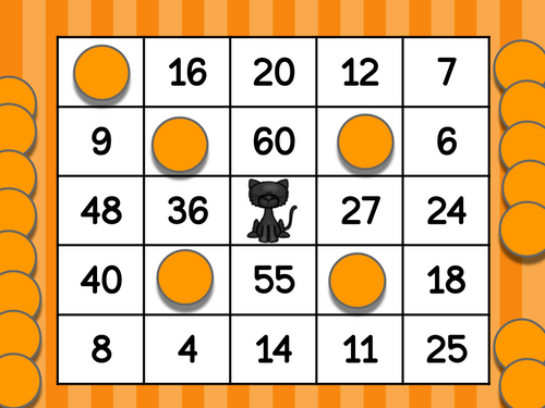 Halloween Number Bingo - Amped Up Learning