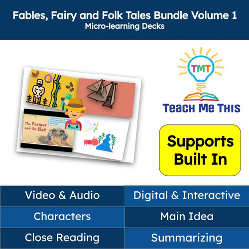 Fables, Fairy and Folk Tales Reading Passage and Activities