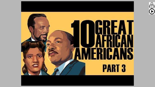 Great African Americans Part 1 Informational Text Reading Passage and ...