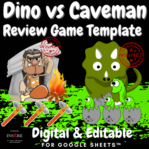 THE RISK - DIGITAL End of the Year Review Team Game Template EDITABLE ...