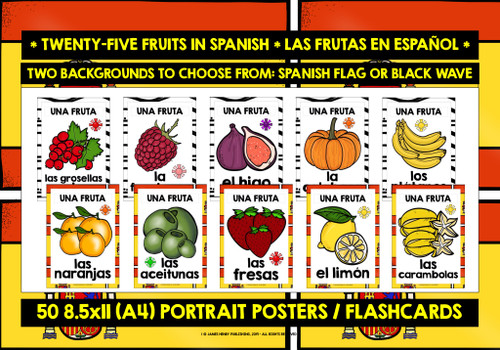 SPANISH NUMBERS 0-31 FLASHCARDS POSTERS