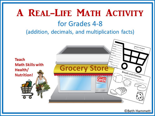 A Real Life Math Activity (Nutrition/Health) - Amped Up Learning