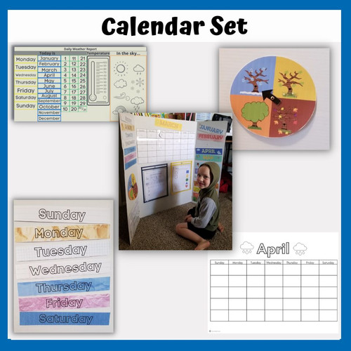 Calendar Set Non-Dated