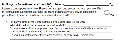 ALL ABOUT HOSA- Presentation, Online Scavenger Hunt and Activity!