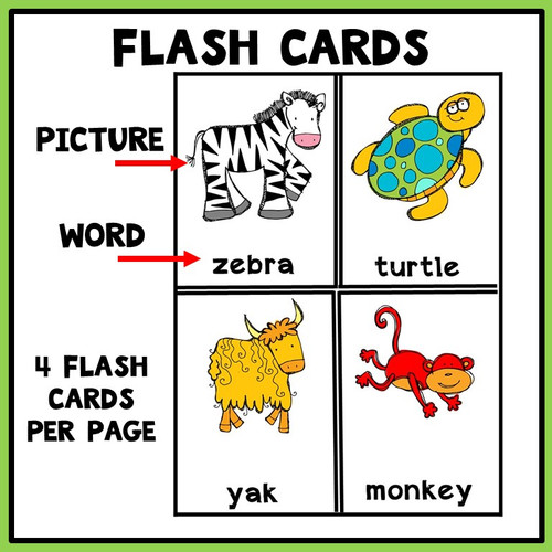 Beginning Sounds Flash Cards