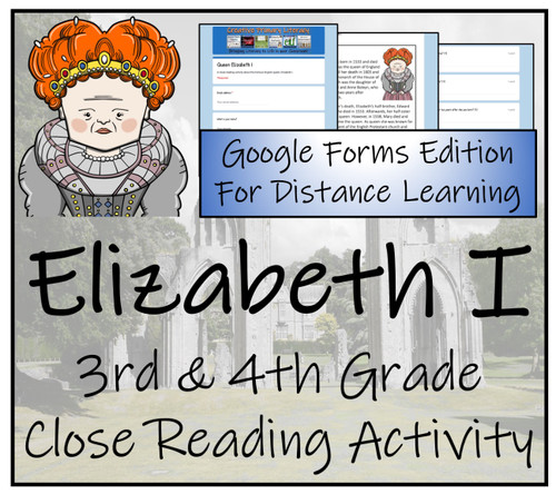 Queen Elizabeth I Reading - Amped Up Learning