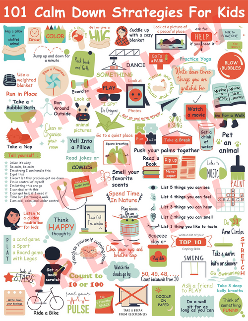 Self-Regulation Trace and Breathe Printables for Children | Mindfulness ...