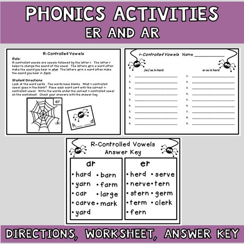 Short Vowels Literacy Centers