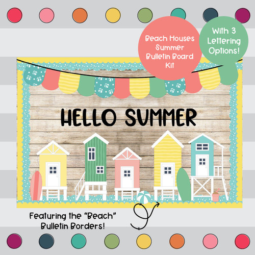 Sea Turtles - Summer Bulletin Board Kit - Amped Up Learning