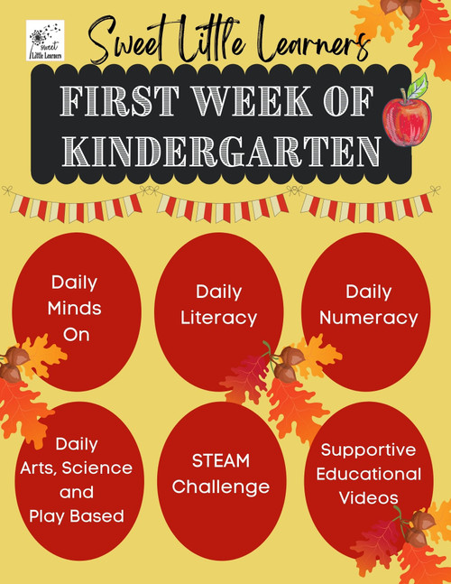 First Week of Kindergarten