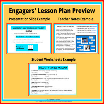 Understanding Cells - 3D Model and Analogy - STEM - Amped Up Learning
