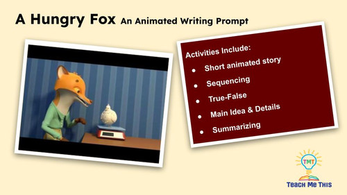 Writing Prompt and Activities: Joy and Heron Animated Short Film