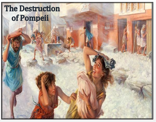 The Destruction of Pompeii + Assessments - Amped Up Learning