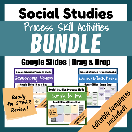 Sorting by Eras Review Activity | STAAR Review | Social Studies Process ...