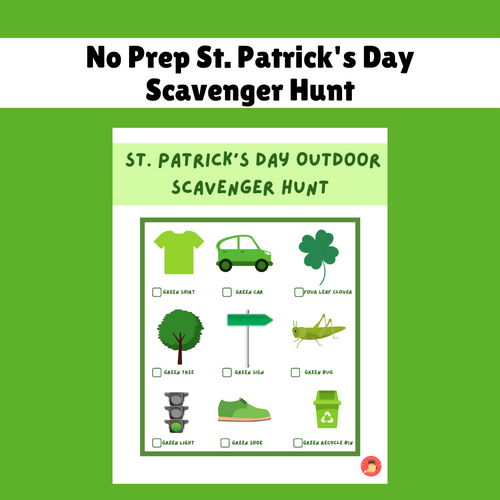 Easter Themed Scavenger Hunt for Occupational Therapy