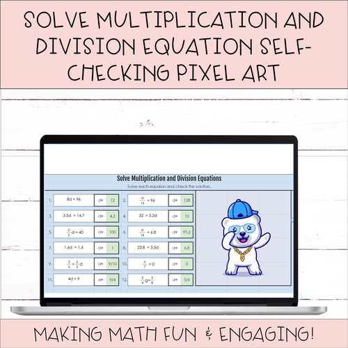Solve One Step Multiplication and Division Equations of Rational ...