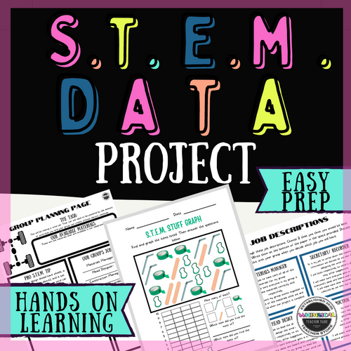 Hands on Data STEM project upper elementary