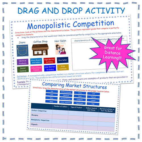 Markets, Specialization and Trade Drag and Drop Google Slides Activity ...
