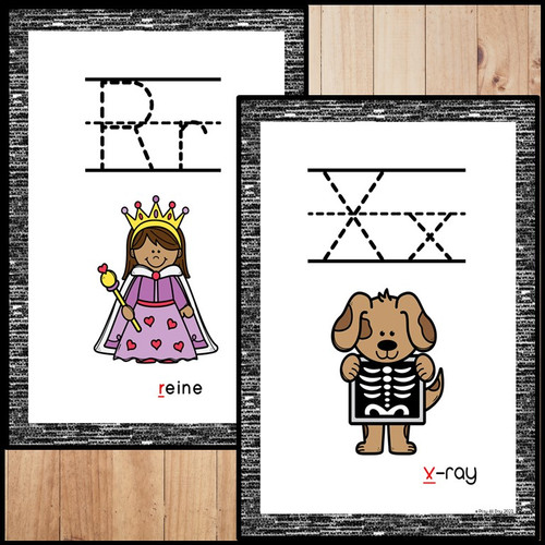 Alphabet Posters Freebie