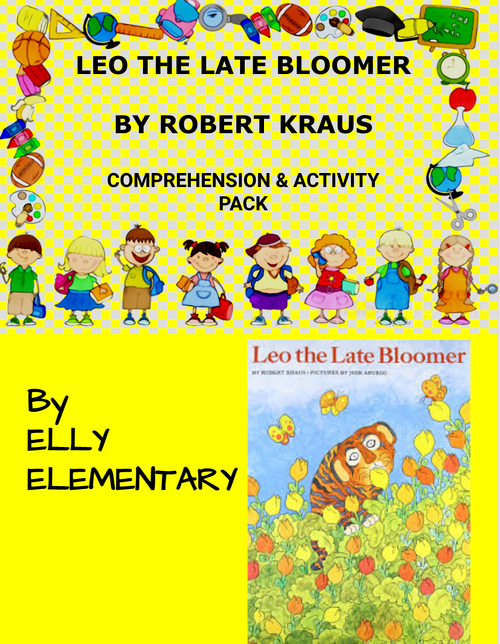 Leo the Late Bloomer Comprehension & Activity Unit - Amped Up Learning