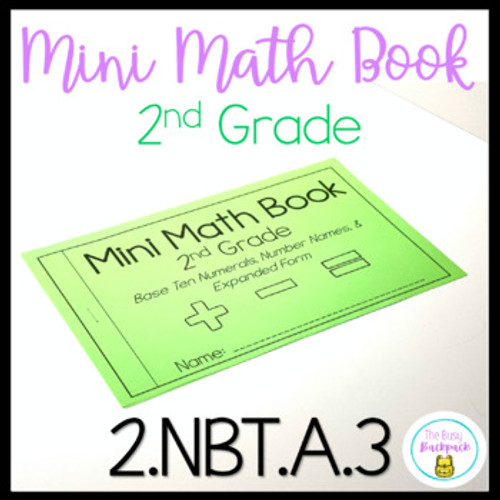 2nd Grade Math Base Ten Numerals Number Names Expanded Form 2.NBT.A.3