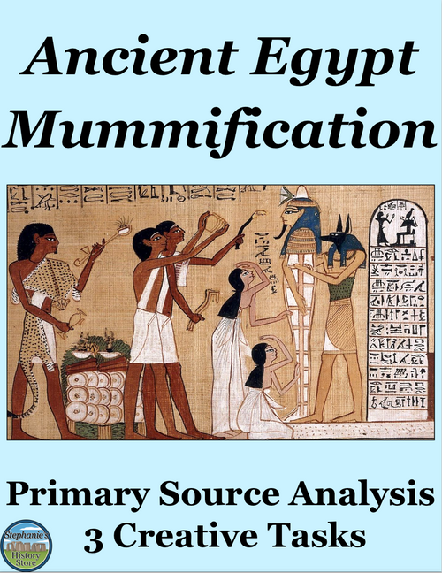 Ancient Egyptian Mummification Primary Source Analysis