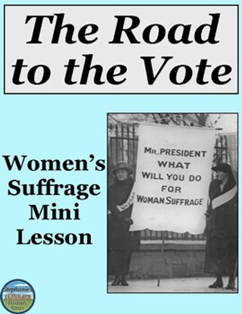Women's Suffrage Mini Lesson