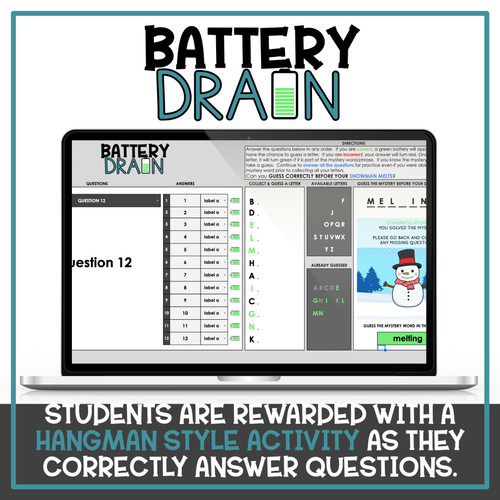 Commission Christmas - Holiday Digital Self-Checking Activity - Amped ...