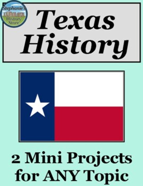 Texas History Mini Projects