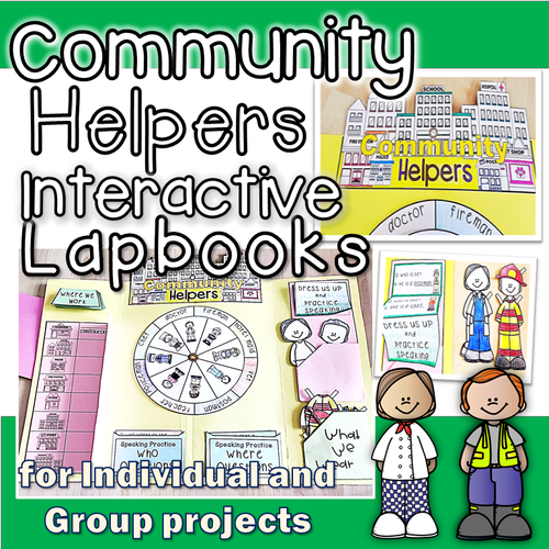 Community Helpers Interactive Lapbook
