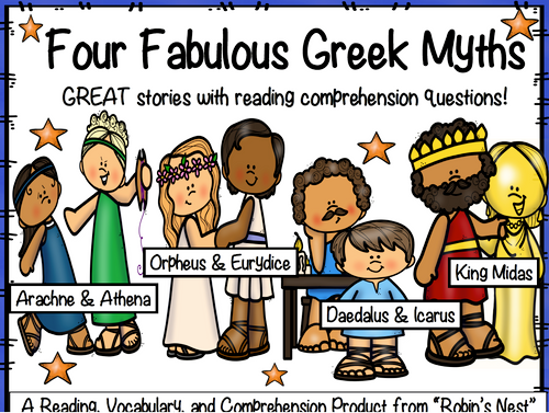 STILL MORE Four Fabulous Greek Myths - Amped Up Learning