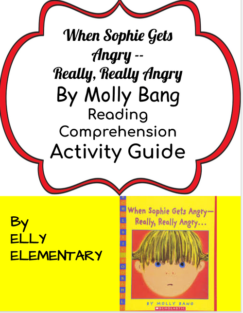 WHEN SOPHIE GETS ANGRY -- REALLY, REALLY, ANGRY READING RESOURCES ...